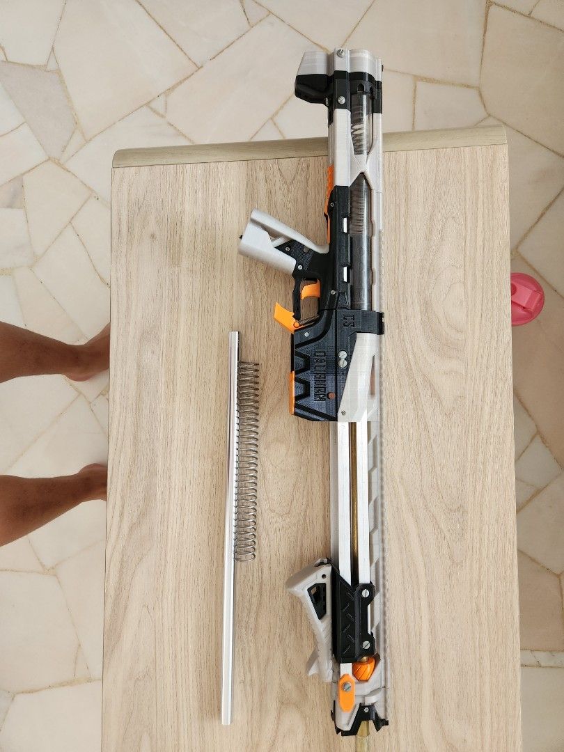 Nerf Caliburn 4 (290~300fps), Hobbies & Toys, Toys & Games on Carousell