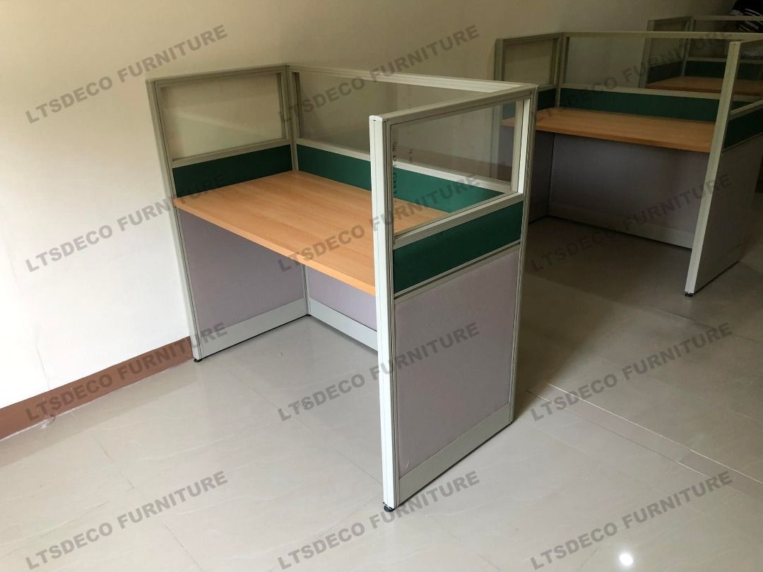 NEW CUBICLE BPO TABLE OFFICE PARTITION / WORKSTATION MODULAR FURNITURE ...