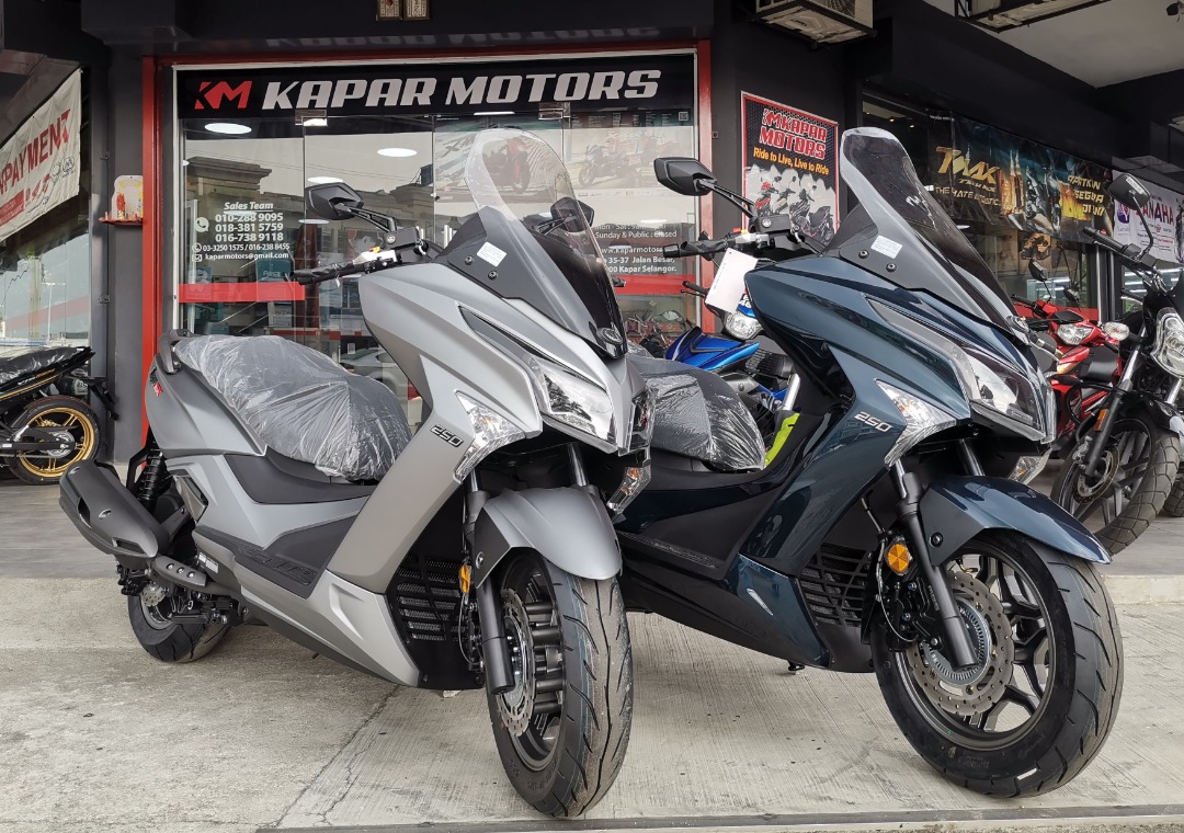 New Modenas Elegan 250 EX ABS ( Elegan250 Xmax Downtown Cruisym Scooter ...