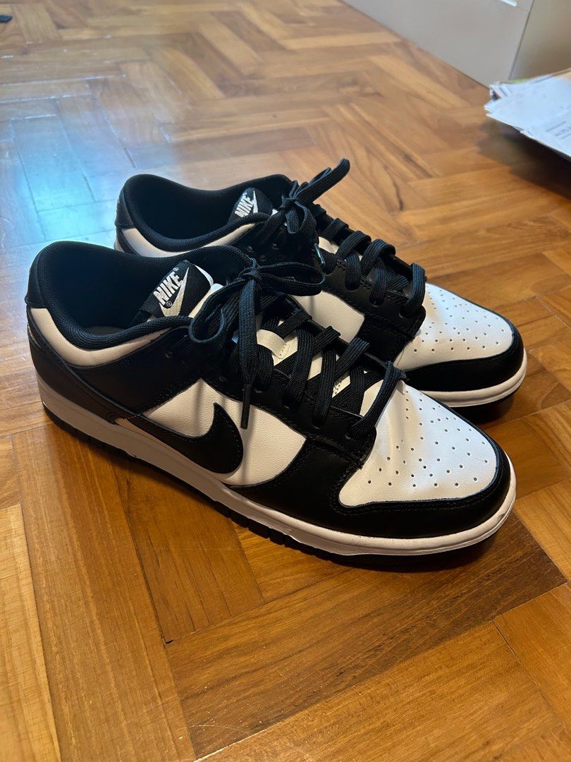 Nike panda dunks, Men's Fashion, Footwear, Sneakers on Carousell