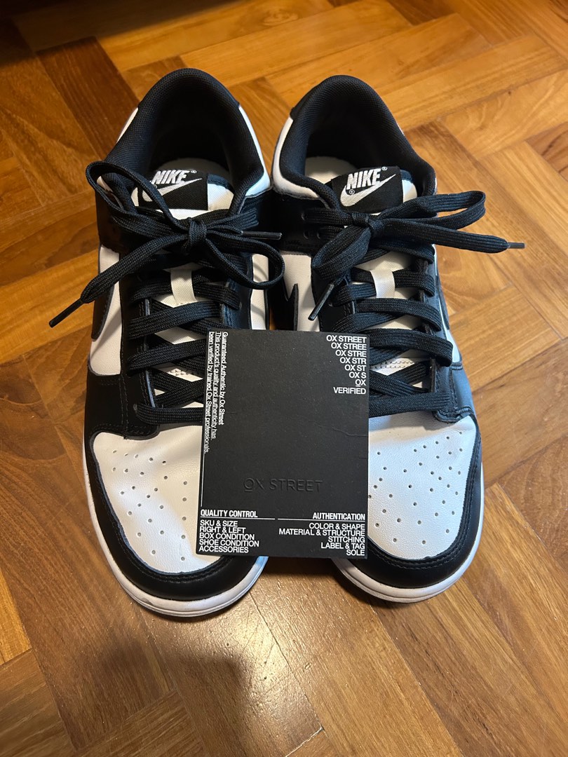 Nike panda dunks, Men's Fashion, Footwear, Sneakers on Carousell