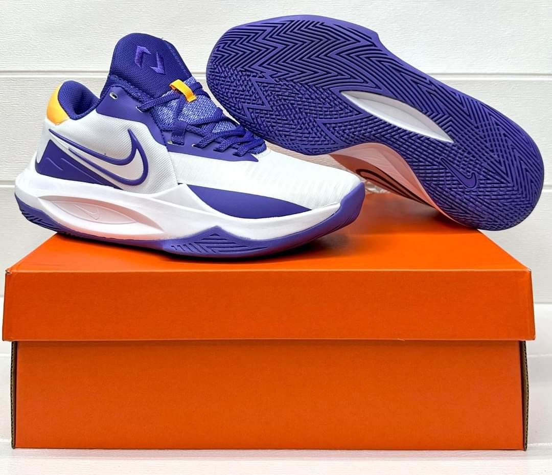Nike Precision 6 white blue, Men's Fashion, Footwear, Sneakers on Carousell