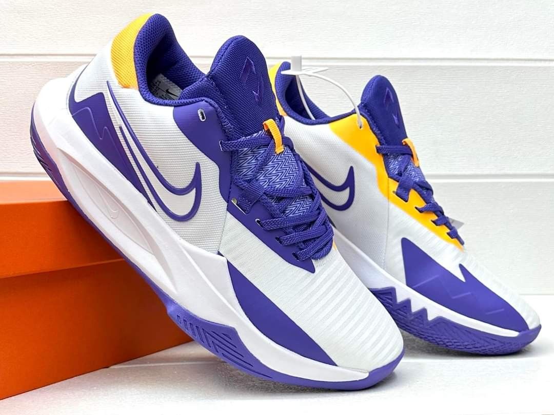 Nike Precision 6 white blue, Men's Fashion, Footwear, Sneakers on Carousell