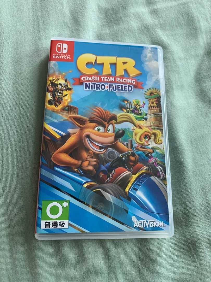 Nintendo Switch CTR Crash Bandicoot game, Video Gaming, Video Games ...