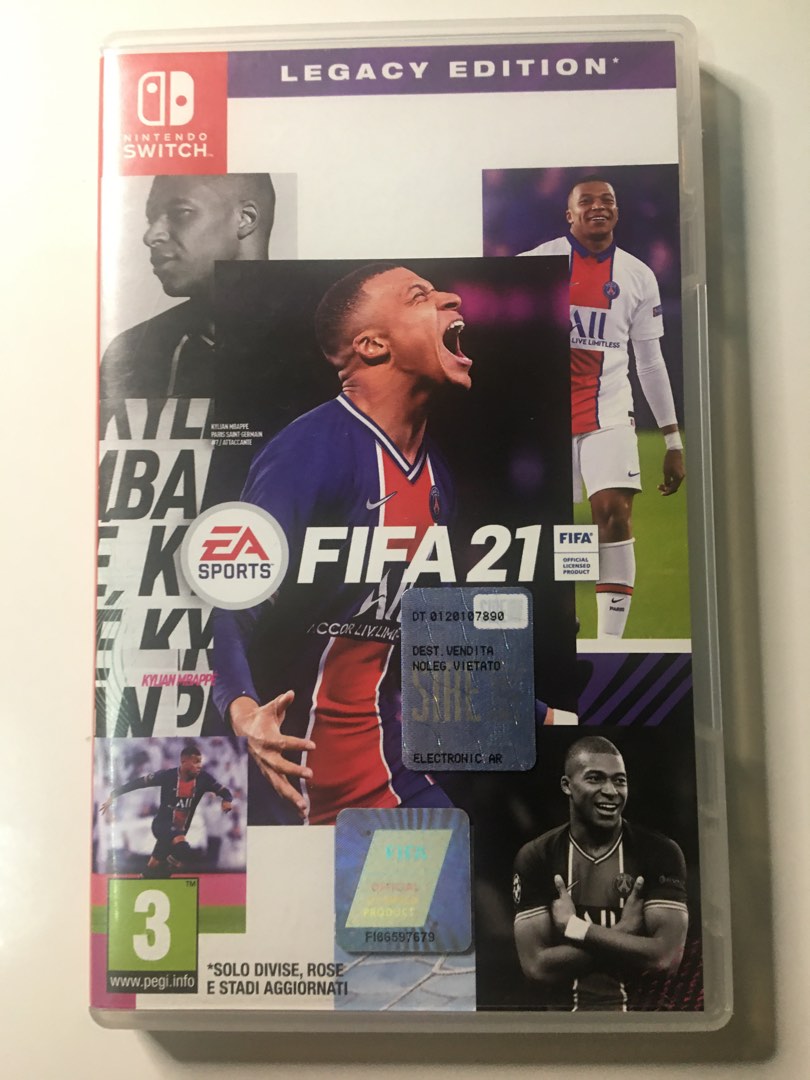 Nintendo Switch game EA Sports FIFA 21 LEGACY EDITION, Video Gaming ...
