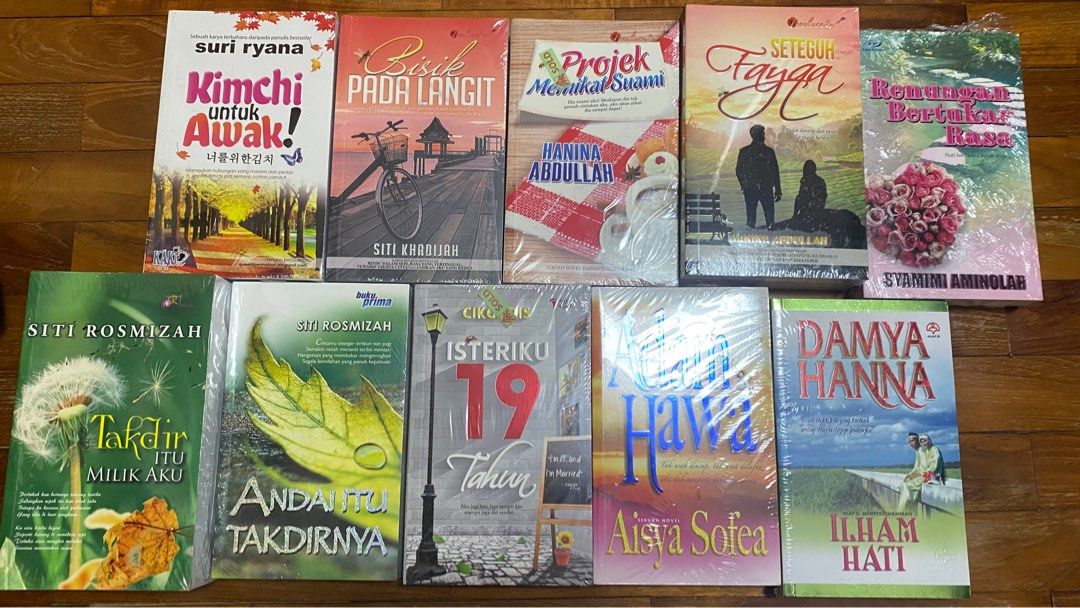 novel malay books, Hobbies & Toys, Books & Magazines, Fiction & Non ...