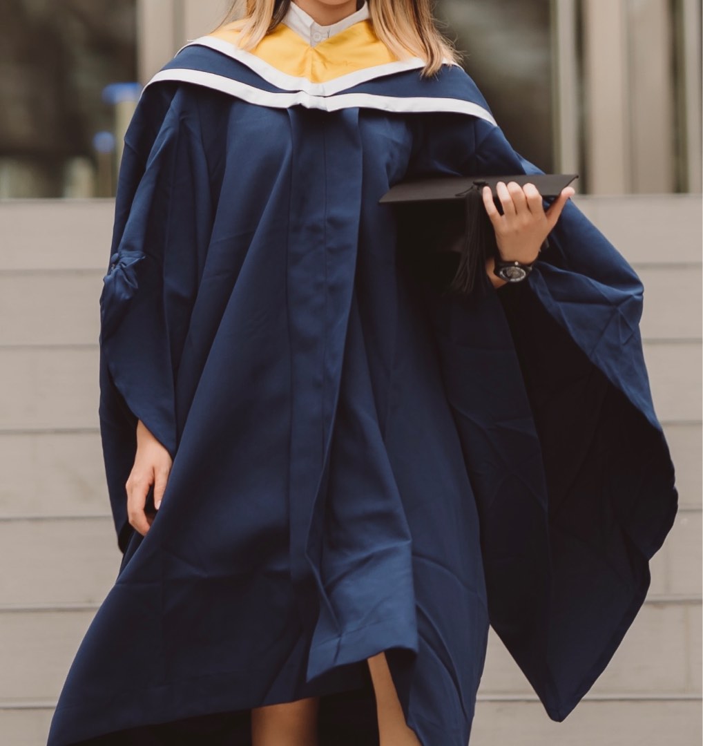 NTU Bachelor of Engineering gown, Women's Fashion, Dresses & Sets, Sets ...