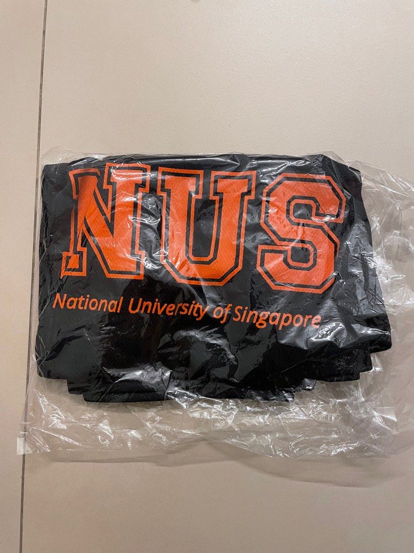 NUS Collegiate Font Shirt, Men's Fashion, Tops & Sets, Tshirts & Polo ...