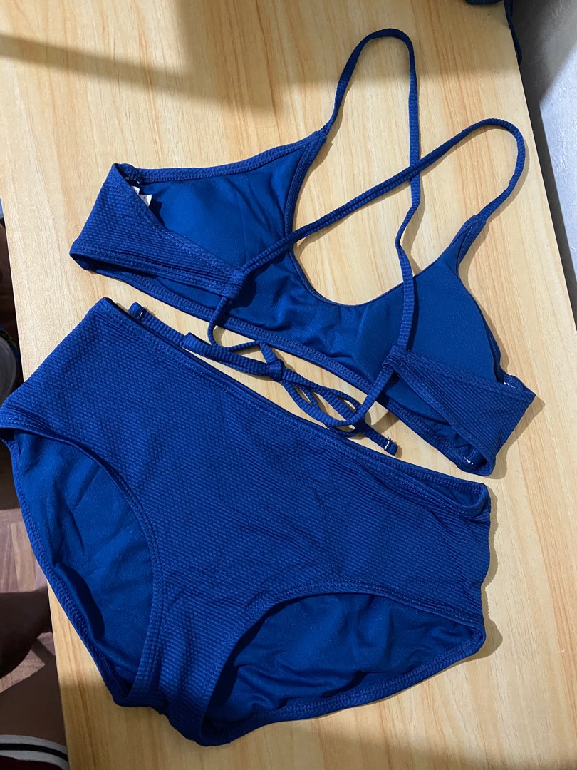 Ocean blue 2 piece, Women's Fashion, Swimwear, Bikinis & Swimsuits on ...