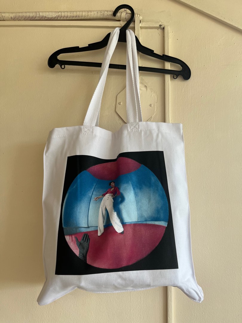Official Harry Styles merchandise Fine Line tote bag on Carousell