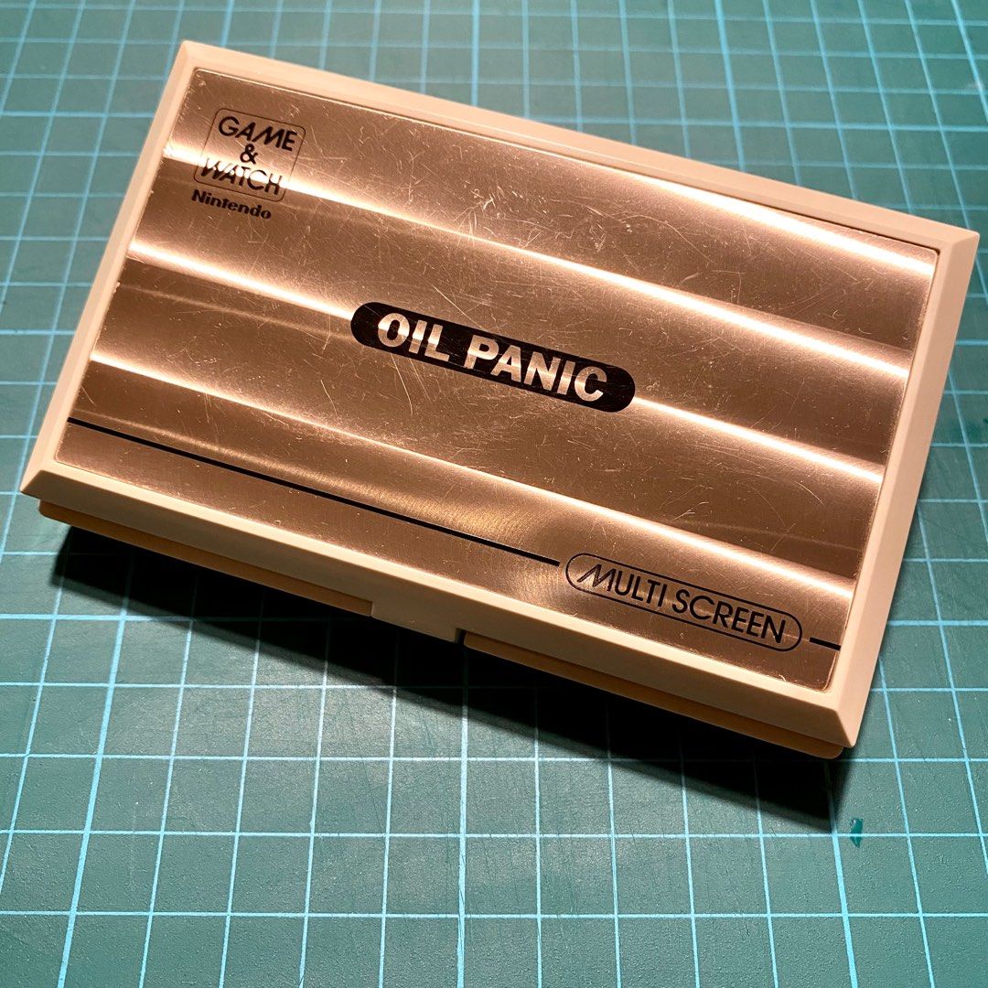 Oil Panic (Full Box!! Rare) - Vintage 1982 Nintendo Game & Watch (Multi ...