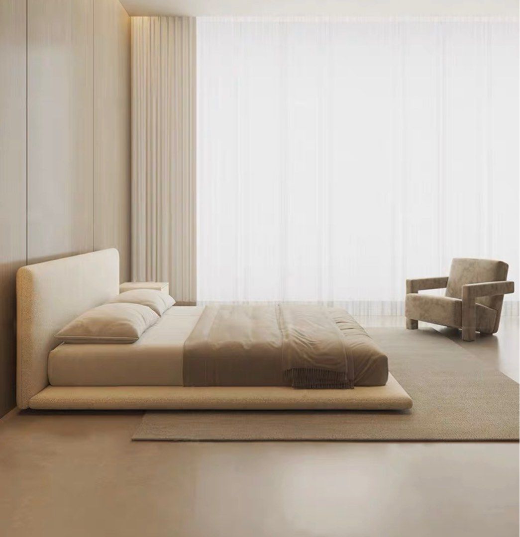 OKEL Modern Platform Bedframe, Furniture & Home Living, Furniture, Bed ...