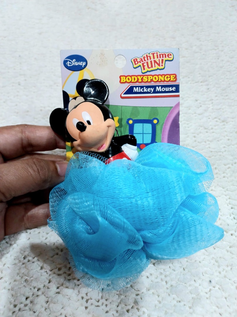Original Disney Shower Puff (Mickey Mouse), Bayi & Anak, Lainnya di ...