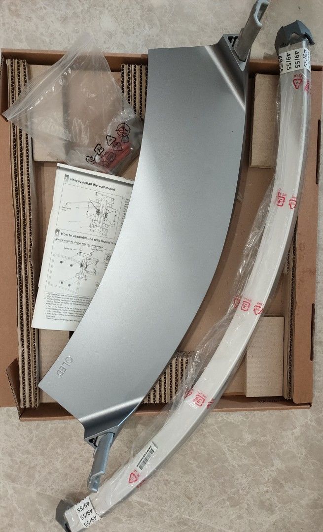 Original LG 55-inch TV stands, TV & Home Appliances, TV & Entertainment ...