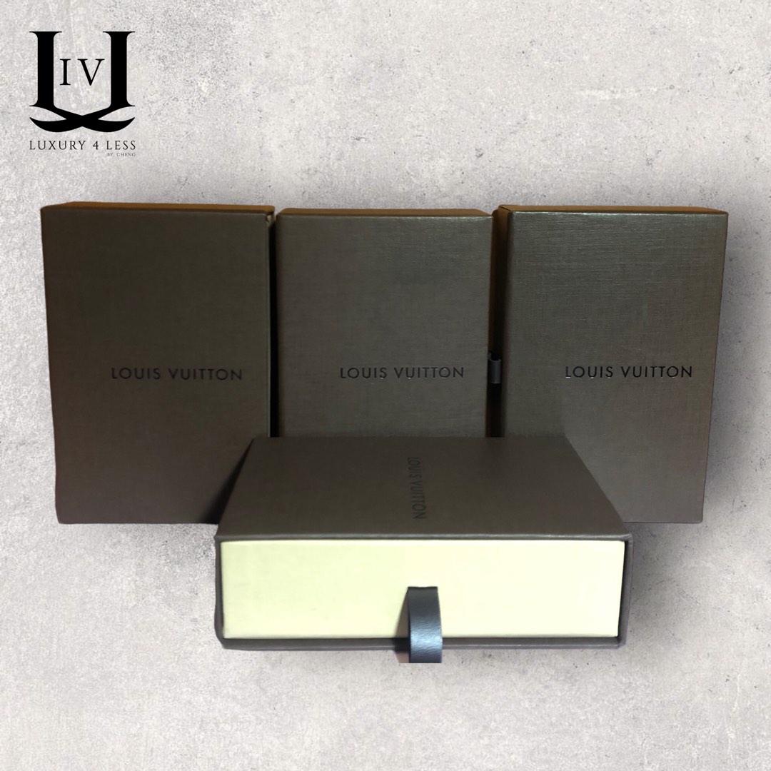 Original Louis Vuitton Boxes for Small Leather Goods, Luxury, Bags ...