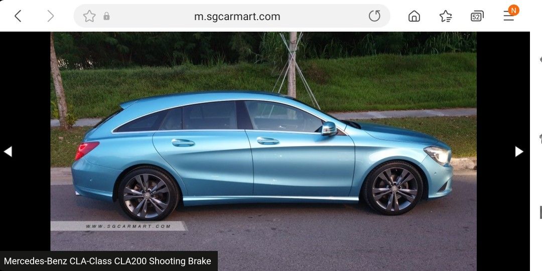 Original merc W117 CLA bodykit, Car Accessories, Accessories on Carousell