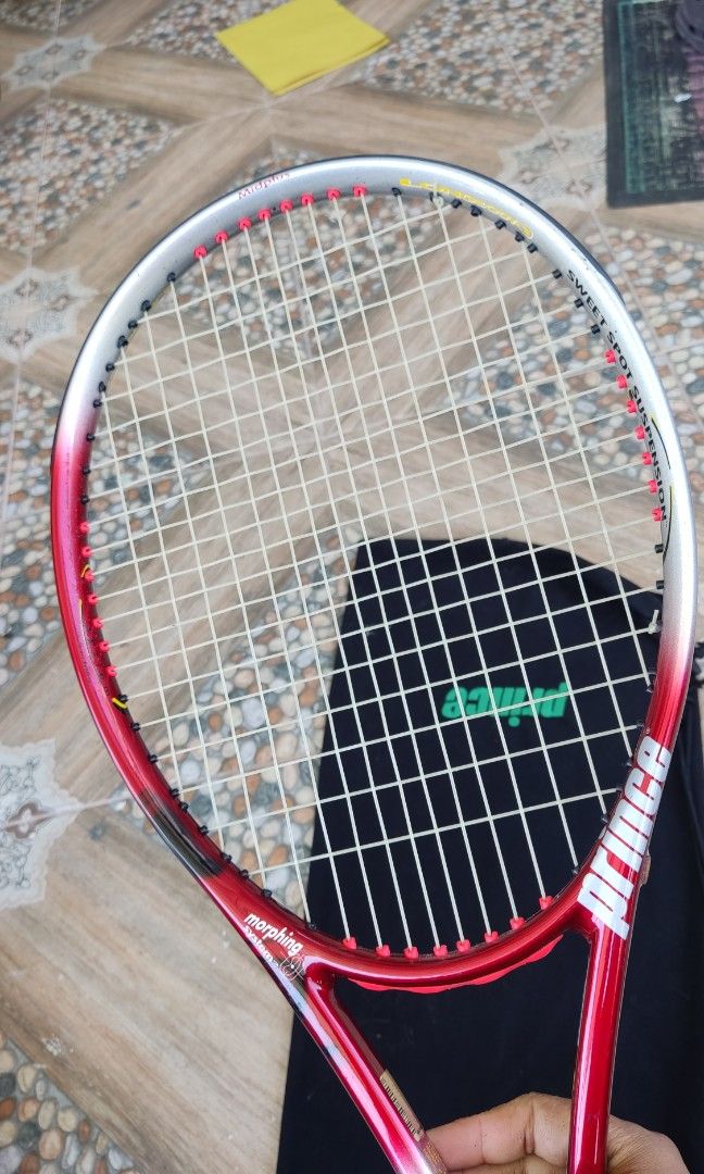 Original Prince Tennis Racket with prince bag on Carousell
