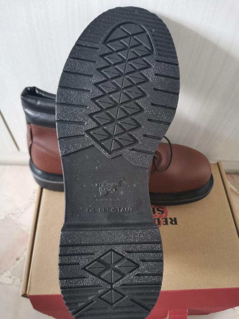 Original Red Wing Safety Shoes 2245, Men's Fashion, Footwear, Boots on ...