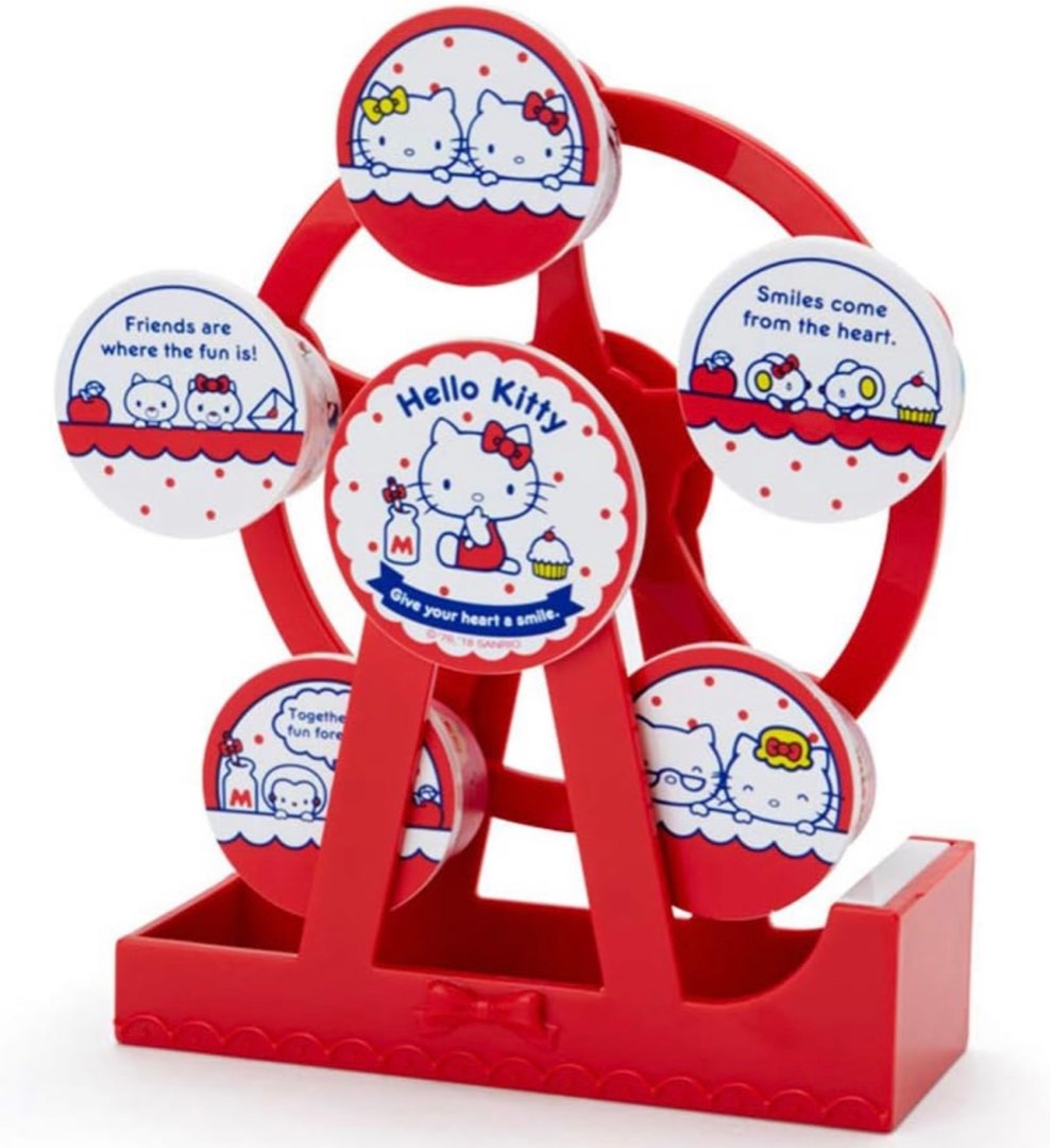 [ORIGINAL] Sanrio Hello Kitty Ferris Wheel Masking Tape Set on Carousell
