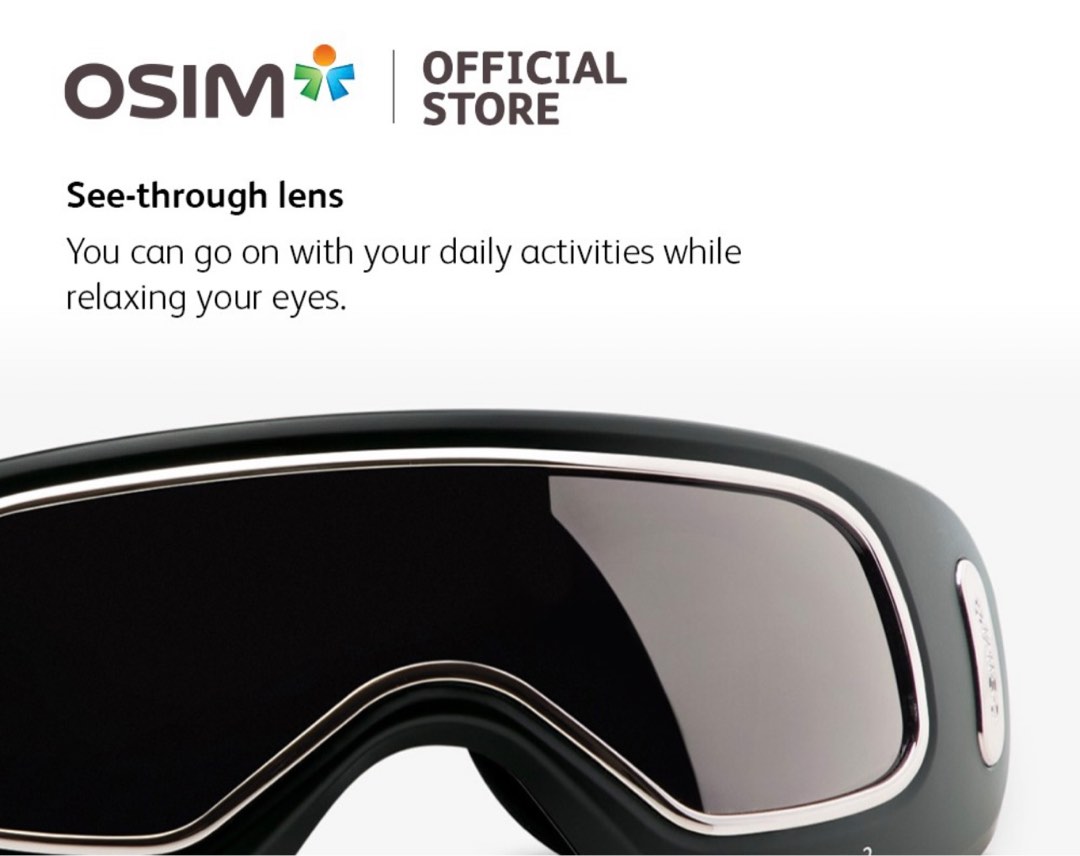 Osim Uvision Eye Massager Health And Nutrition Massage Devices On Carousell