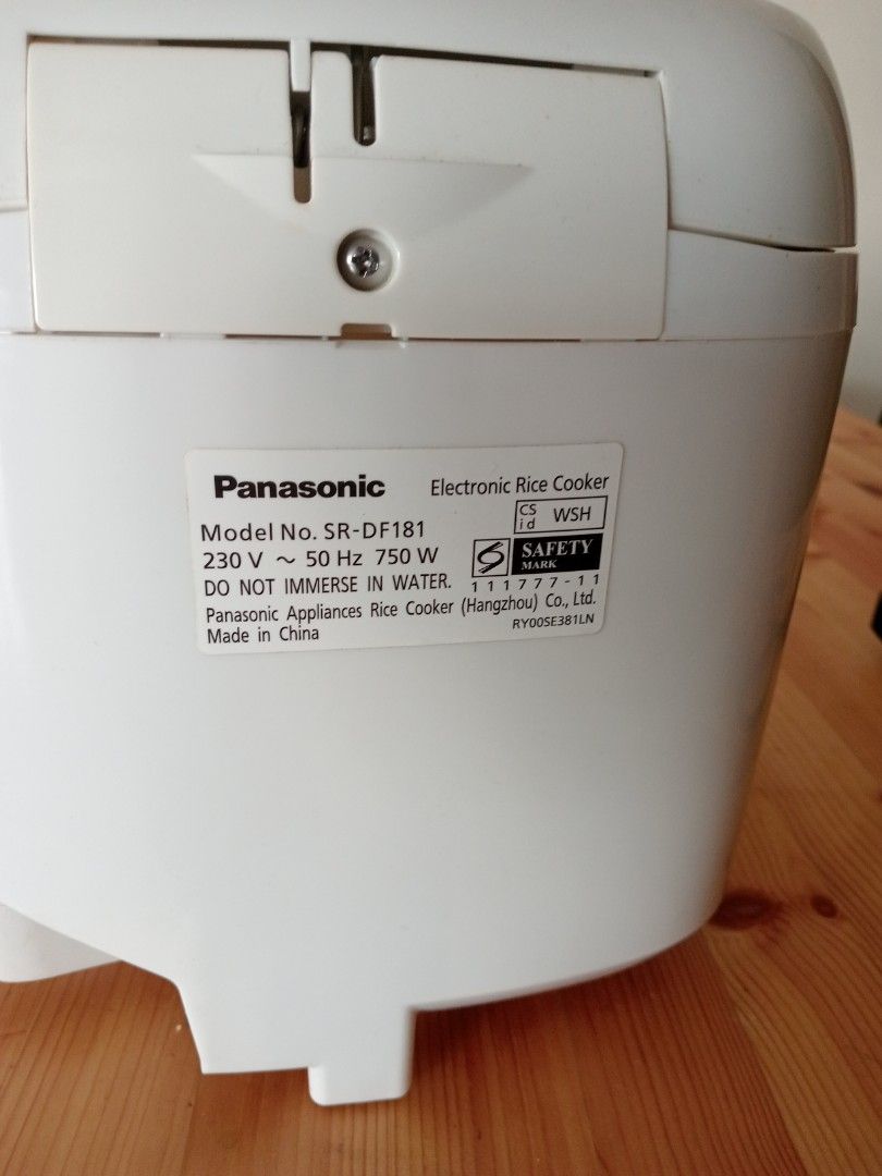 Panasonic Rice Cooker, TV & Home Appliances, Kitchen Appliances ...