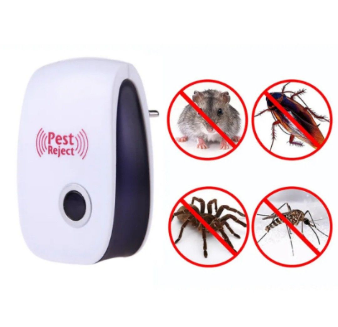 Pests Repeller Electronic Device - Get rid of Rats Mosquitos Flies Insects at home, office ...