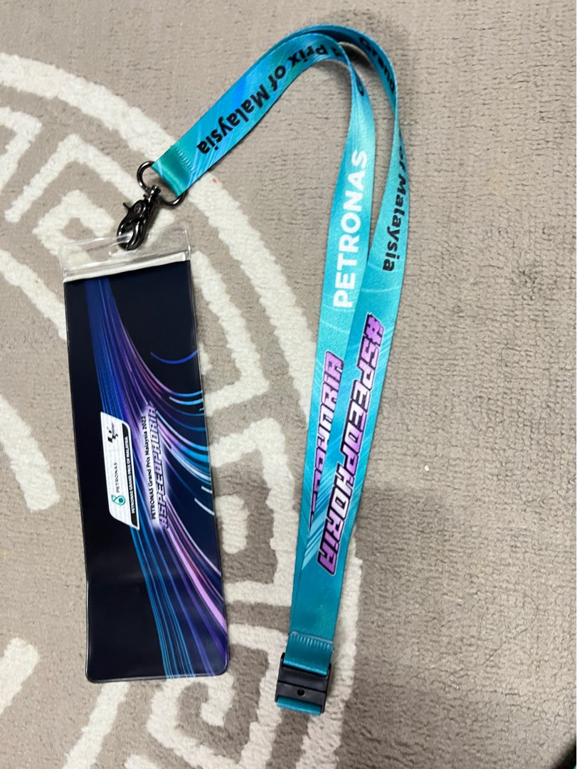 PETRONAS MOTOGP OFFICIAL MERCHANDISE LANYARD, Hobbies & Toys ...