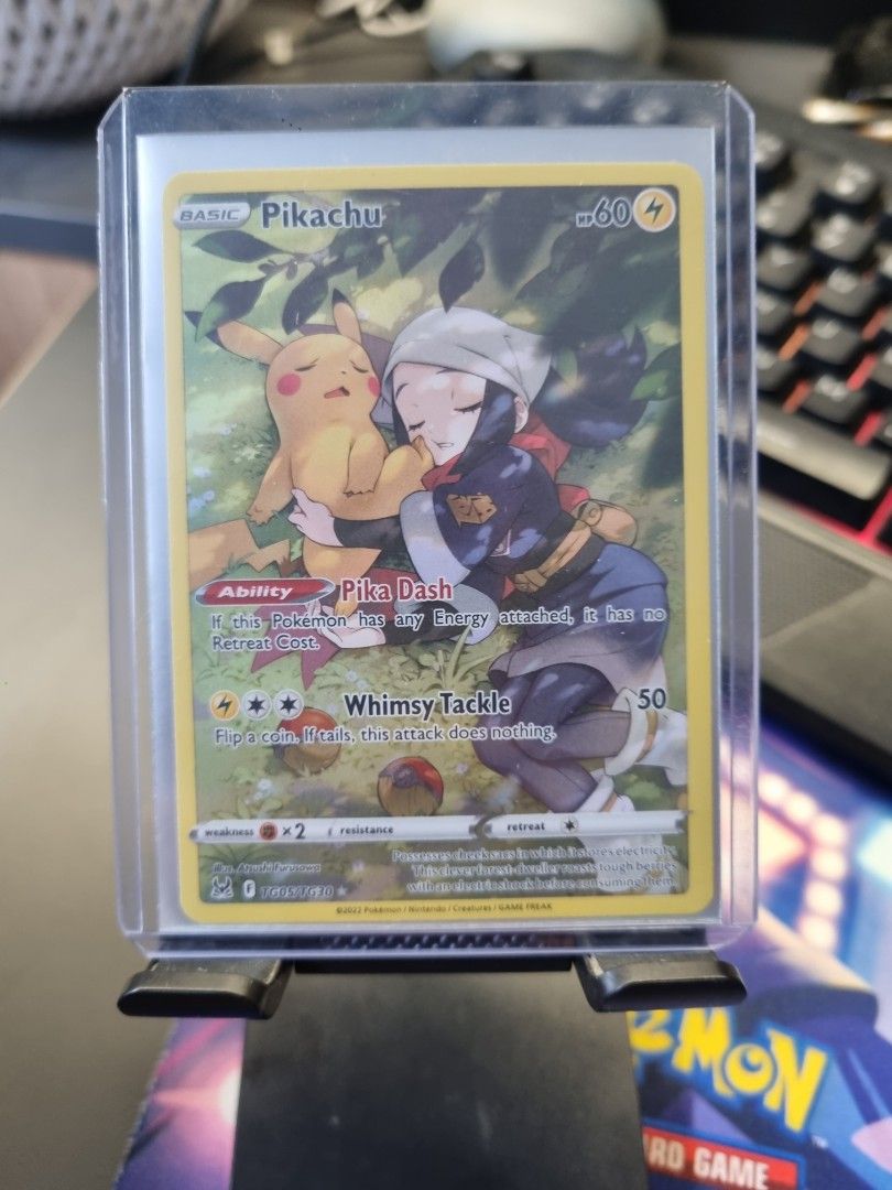 Pikachu TG05/30 (Lost Origin) Pokemon, Hobbies & Toys, Toys & Games on ...