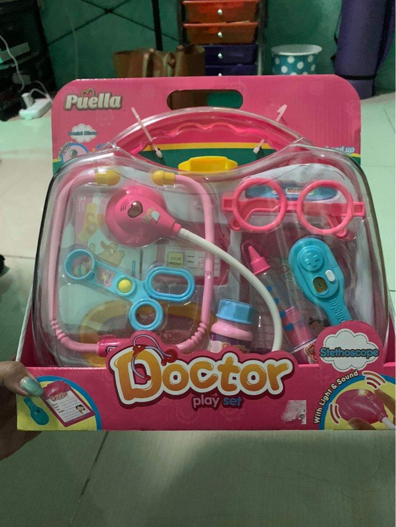 Pink Doctor Play Set on Carousell