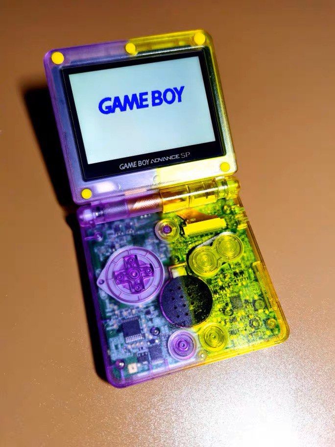 (PO) CUSTOM Naruto Gameboy advance sp GBA SP retro game nintendo switch ...