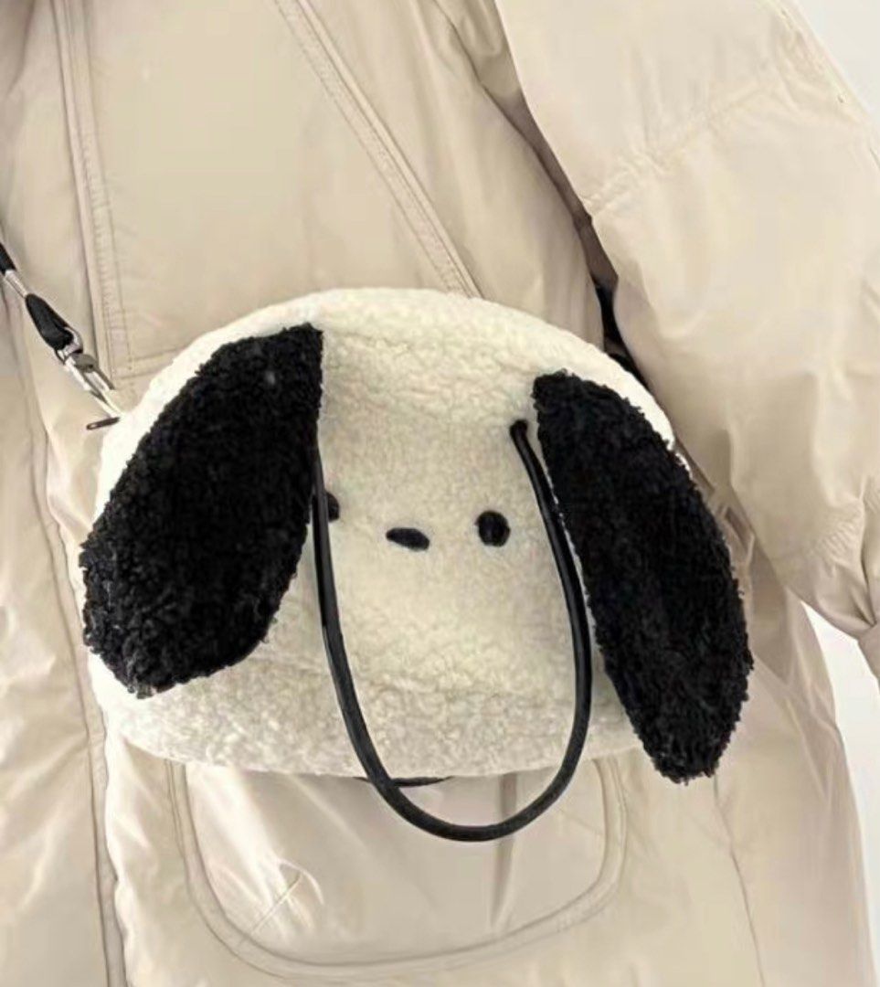 Pochacco Sanrio Character Sling Hand Bag, Women's Fashion, Bags ...