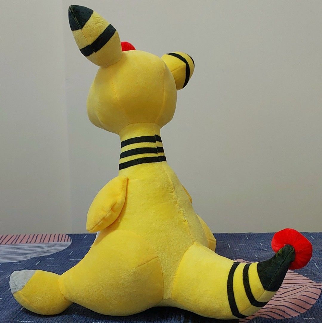 Pokemon Ampharos Plush 12", Hobbies & Toys, Toys & Games on Carousell