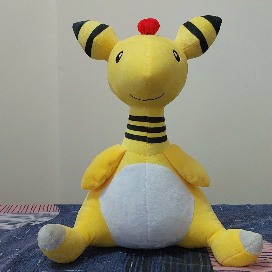 Pokemon Ampharos Plush 12", Hobbies & Toys, Toys & Games on Carousell