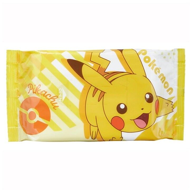 Pokemon Pikachu 99.99 Wet Tissue with Case Holder (Pre-Order), Babies ...