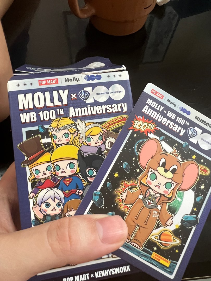 POP MART Molly x WB 100th Anniversary Jerry in Tom and Jerry POPMART, Hobbies & Toys, Toys ...