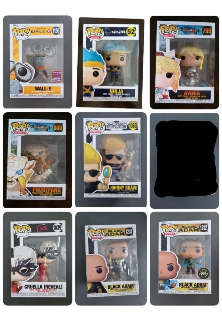 POP Wall-E Doc Hudson Pinocchio Leatherhead Elvira Ninja Elizabeth ...
