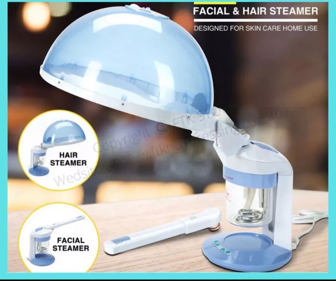 Portable Face & Hair Steamer Mini Facial Hot Steamer Sprayer Spa Salon ...