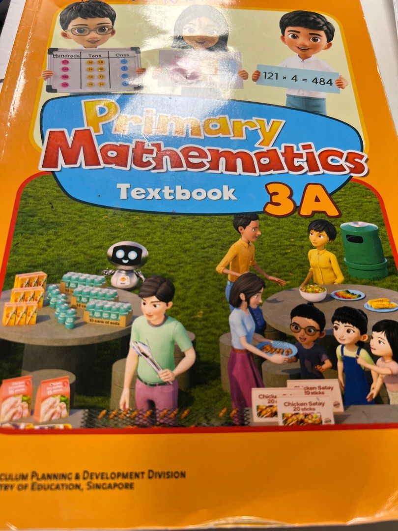 Primary 3 math Textbook, Hobbies & Toys, Books & Magazines, Textbooks ...