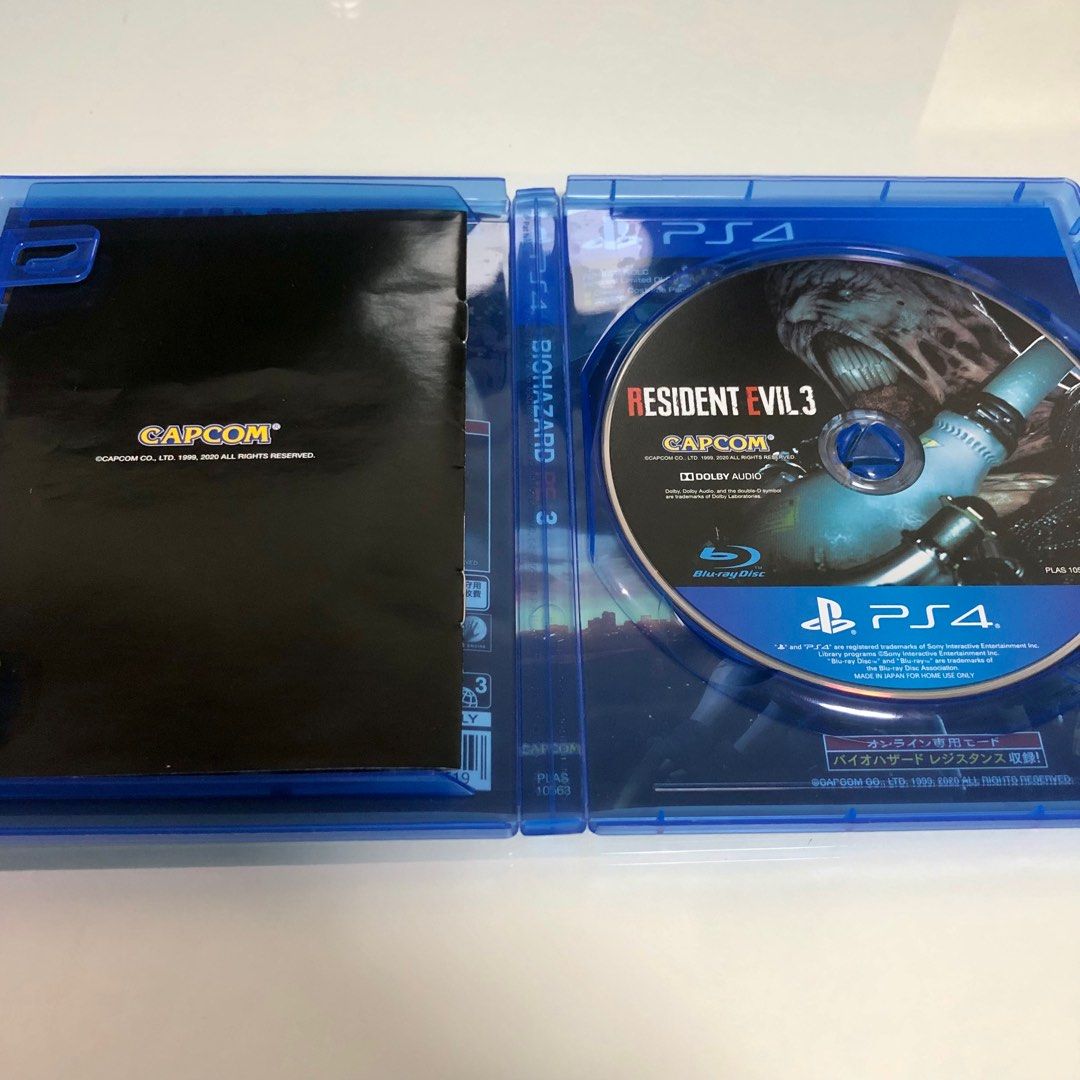 PS4 Games Resident Evil 3, Video Gaming, Video Games, PlayStation on ...