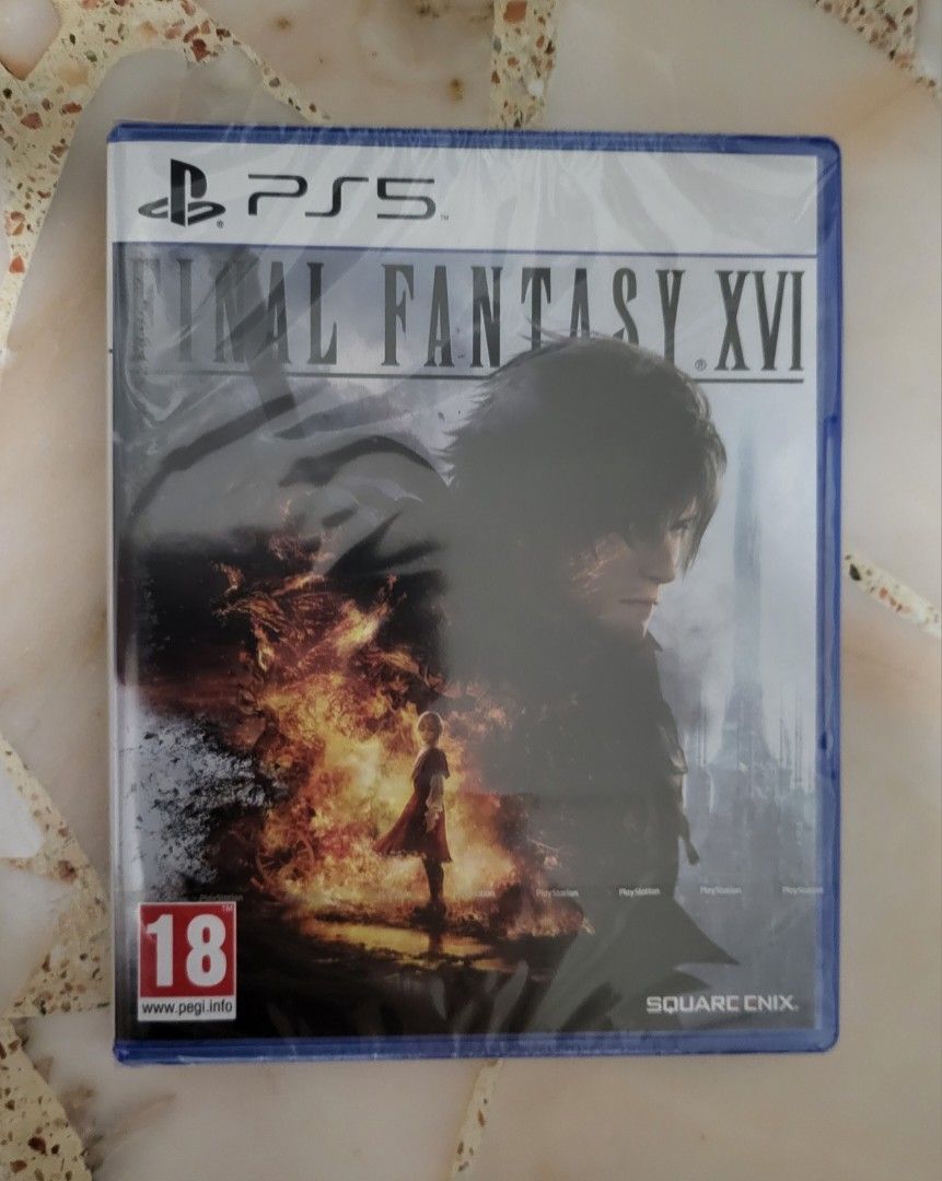 (FREE NORMAL MAIL) PS5 Final Fantasy XVI 16 FF16 R2 Physical Disc ...