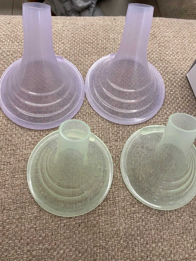 Pumpin Pals Medium and Large breast shields, Babies & Kids, Nursing ...