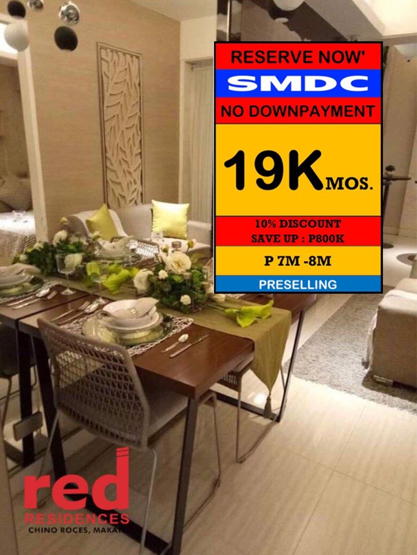 Red Residences Condo For Sale Makati City, Chino Roces near in PNR ...