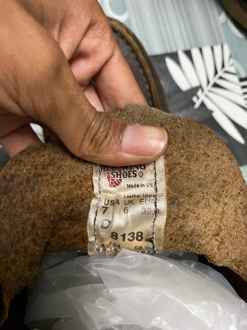 Redwing shoes 8138, Men's Fashion, Footwear, Boots on Carousell