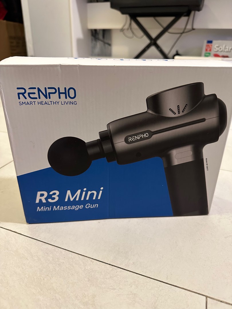 Renpho R3 Mini, Health & Nutrition, Massage Devices on Carousell