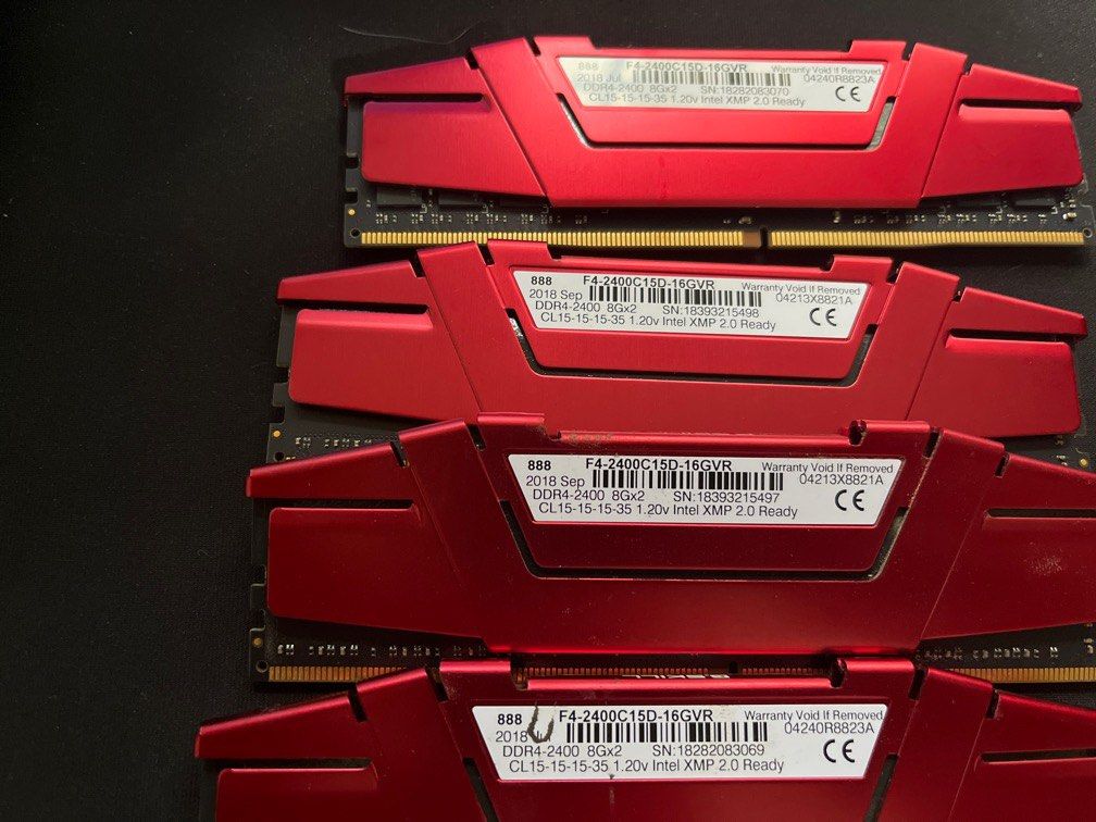 Rip jaw DDR4 -2400 8GB, Computers & Tech, Parts & Accessories, Computer ...