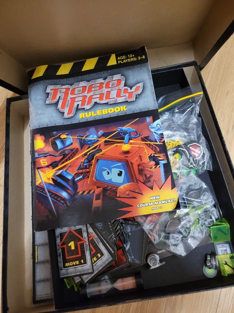 Robo Rally Board Game, Hobbies & Toys, Toys & Games on Carousell