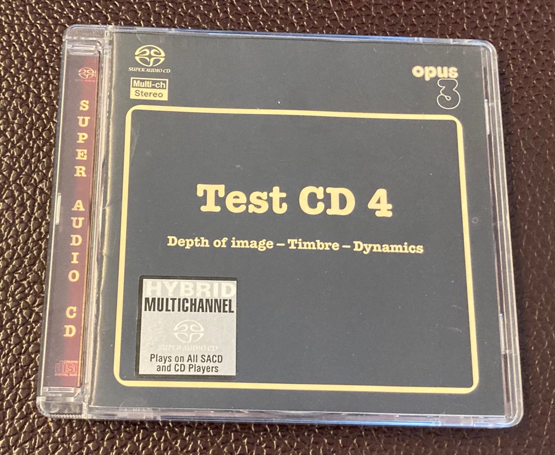 SACD Hybrid AAD Test CD 4 Opus 3 Depth of image-Timbre-Dynamics DSD ...