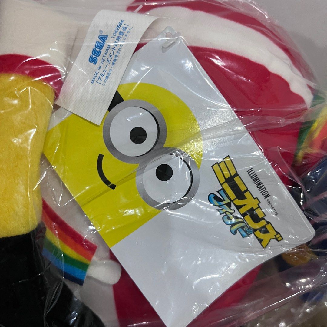 Sakura Minion Tim Bob Stuart Pink Banana Sleeping pajamas Despicable Me ...