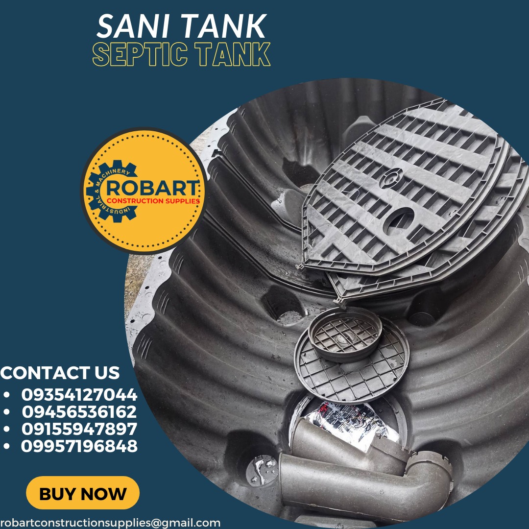SANI TANK SEPTIC TANK, Commercial & Industrial, Construction Tools ...