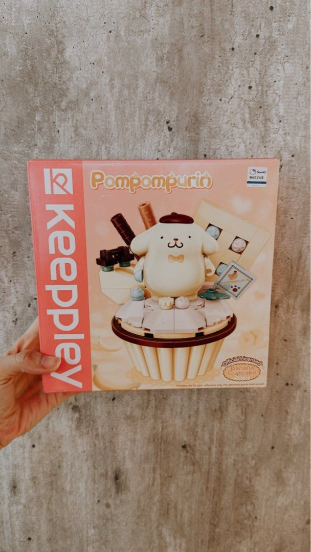 SANRIO Keeppley Pom Pom Purin DIY Building Display, Hobbies & Toys ...